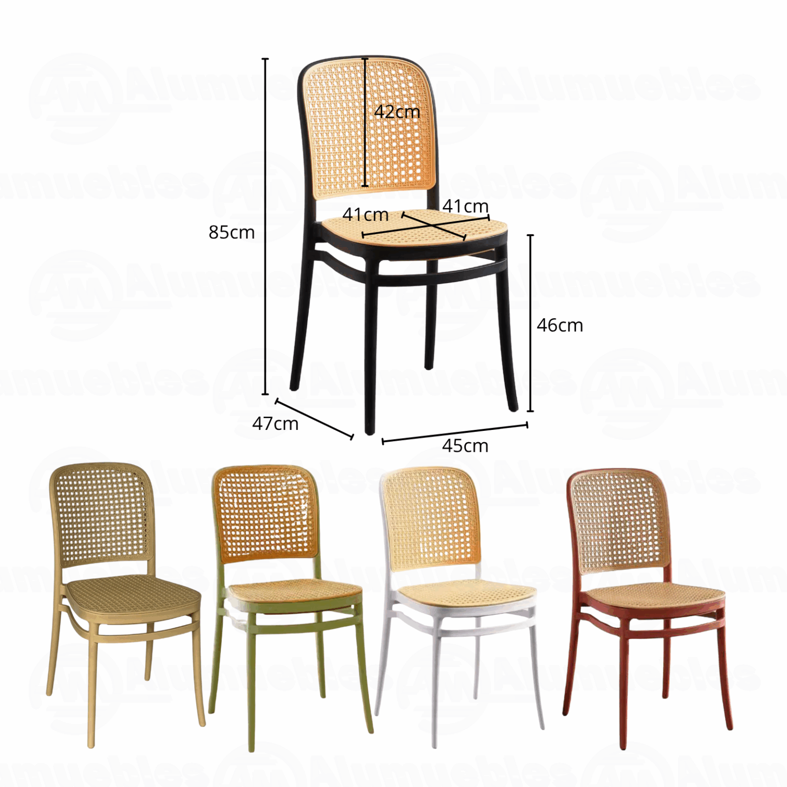 SILLA SOLEA TIPO MIMBRE – Alumuebles